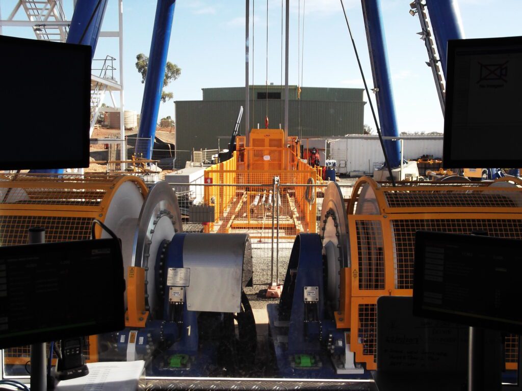 24m Headframe Installation - MCA Engineering