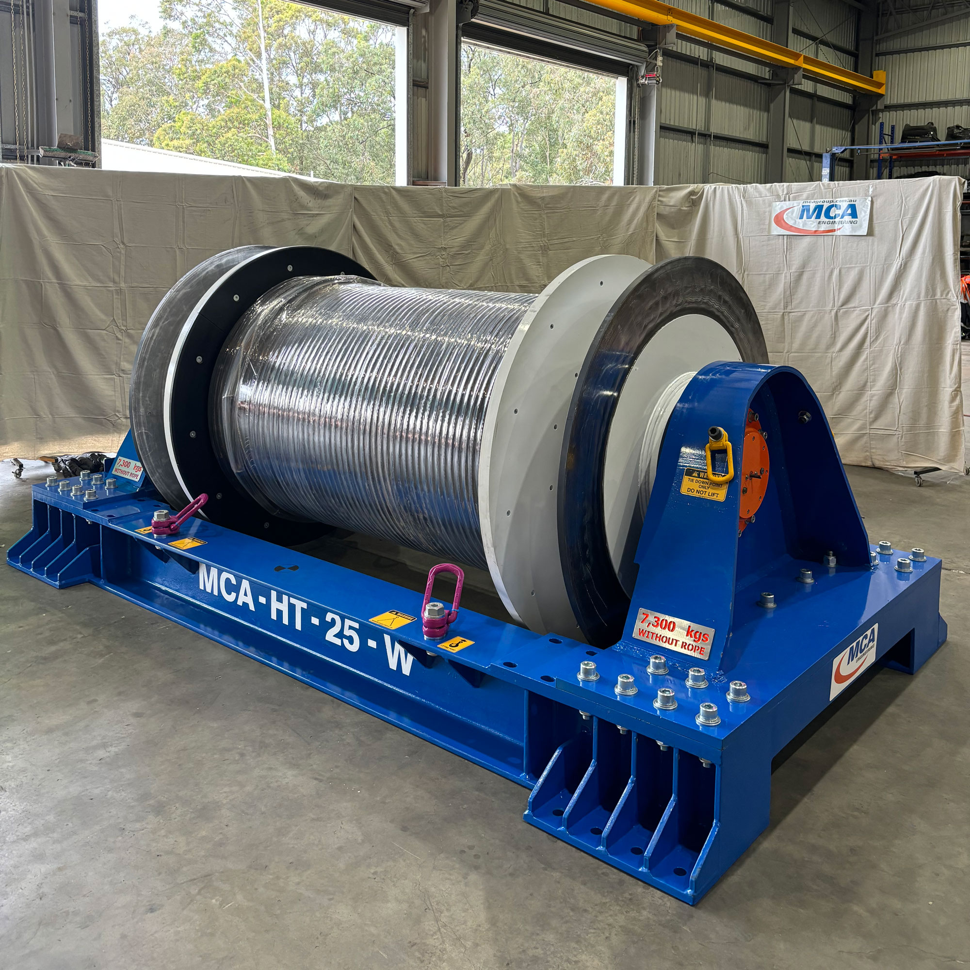 25000kg Winder - Optimal Solution for Shaft Maintenance | MCA