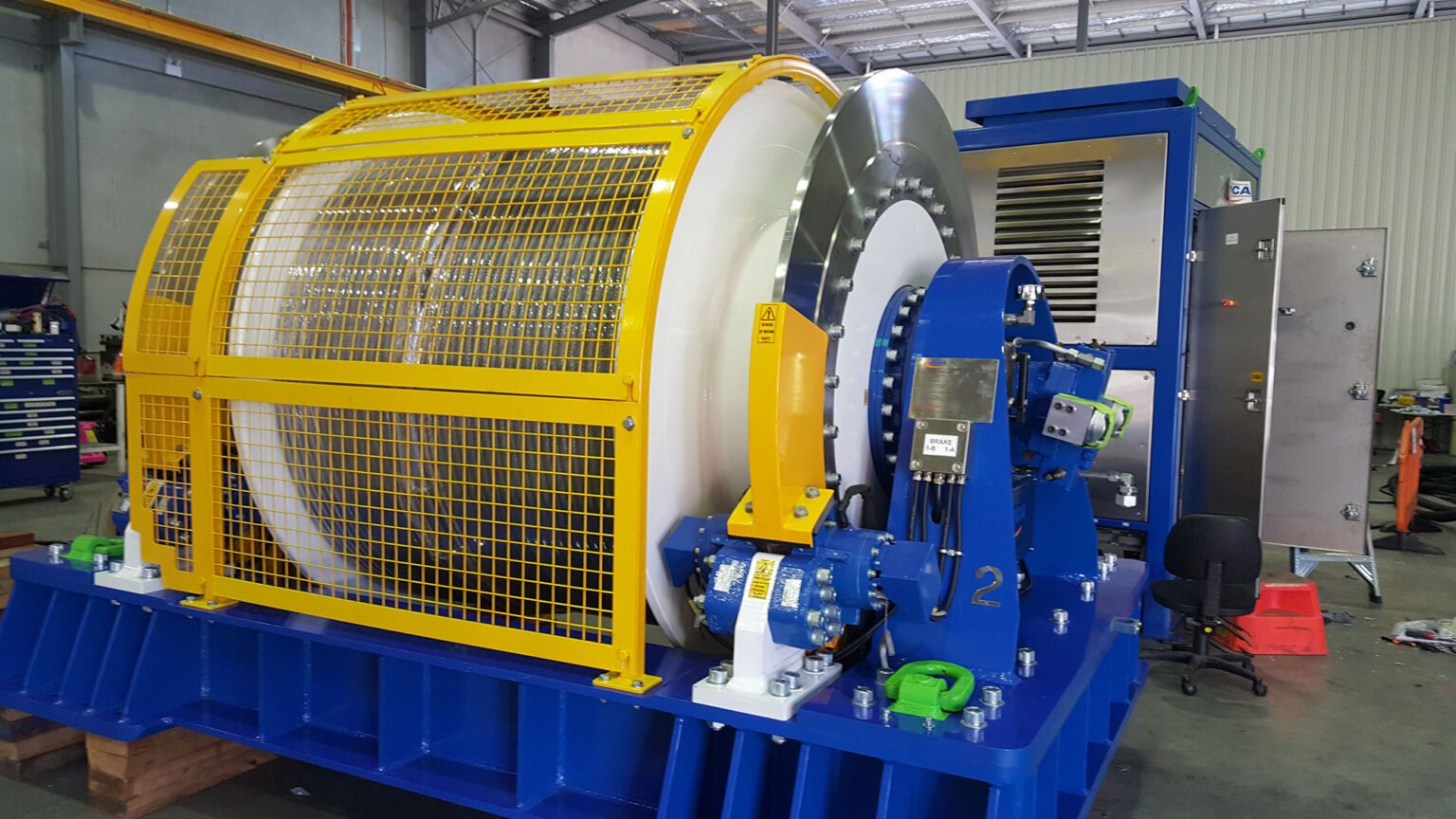 Construction Headframe and Winding System - MCA Engineering