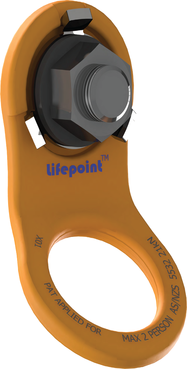 Lifepoint Rock Bolt Anchor - Self-Testing Fall Protection